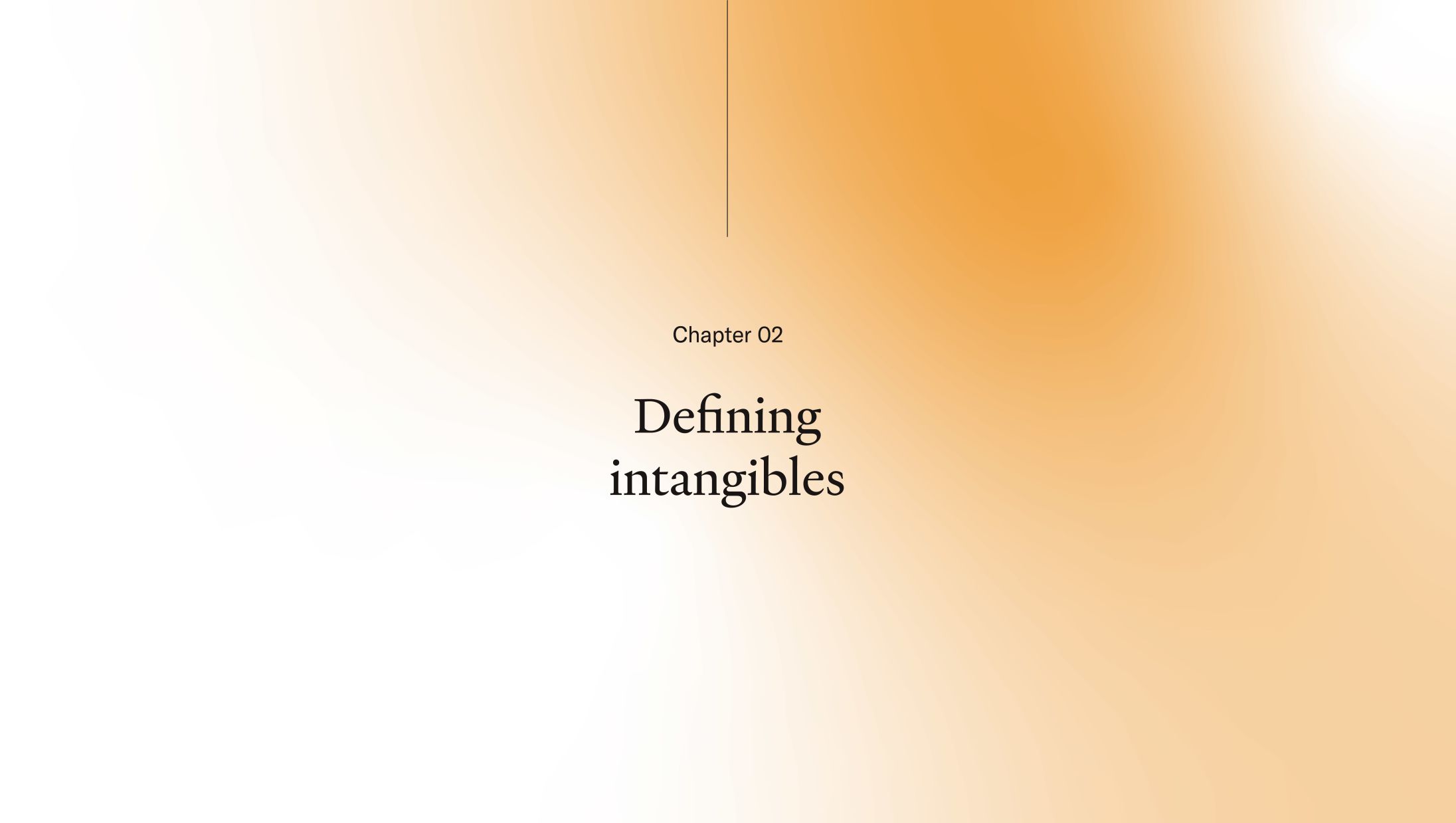 The future of the intangible economy